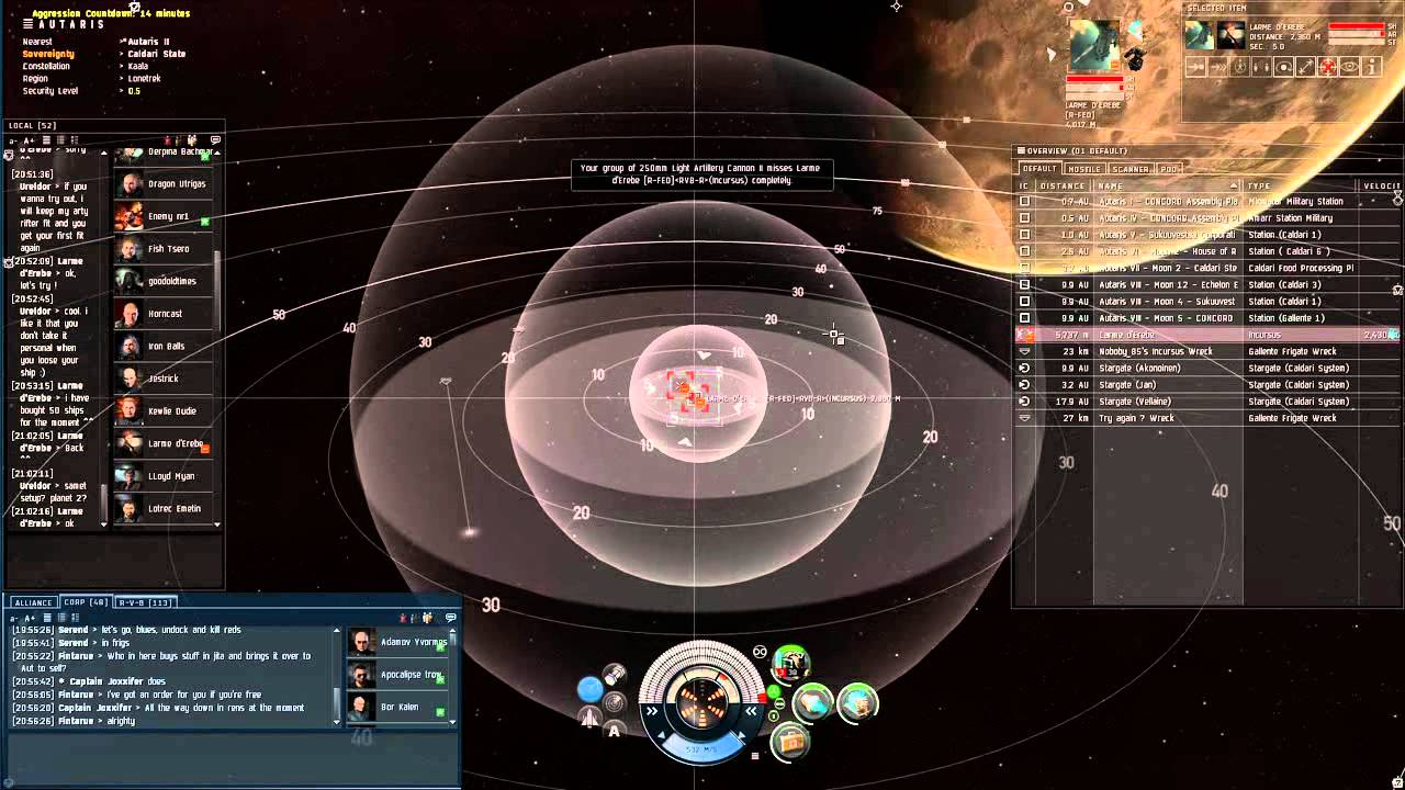 EVE Online PvP: Rifter (Arty, Shield) vs Incursus (Blaster, Web, Armor ...