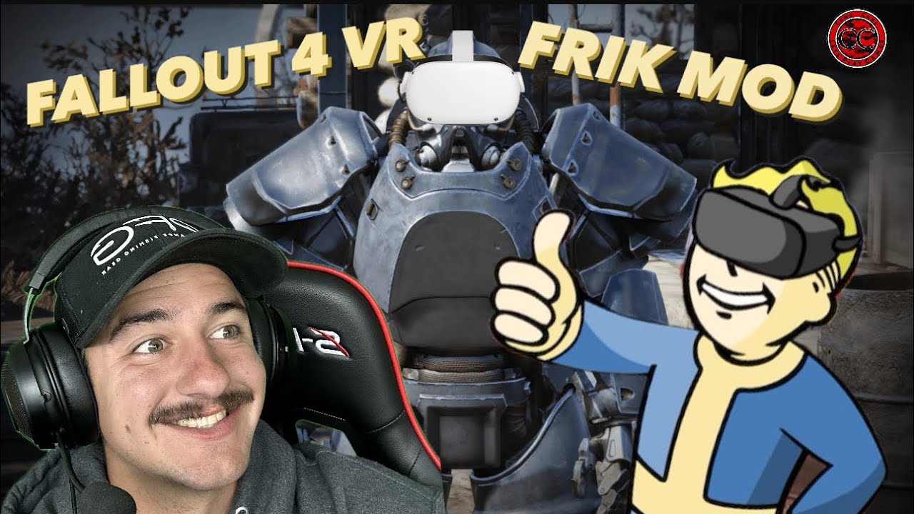 FALLOUT 4 VR FRIK MOD GAMEPLAY - YouTube