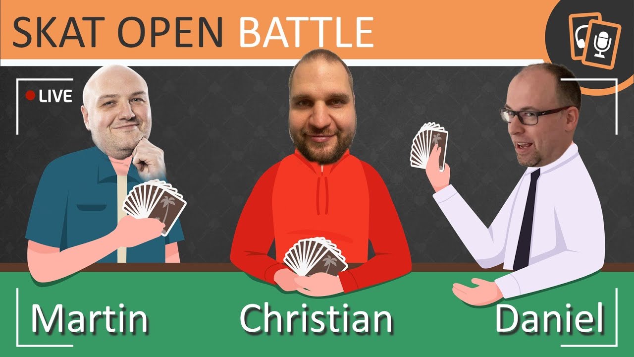 Skat & Schnack live mit Daniel. Heute zu Gast Bundesligameister Martin ...