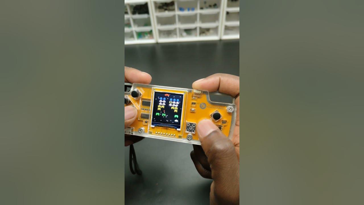 DIY ESP8266 based game console #game #electronics #shorts - YouTube