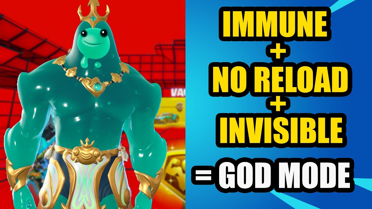 red vs blue fortnite GOD MODE - YouTube