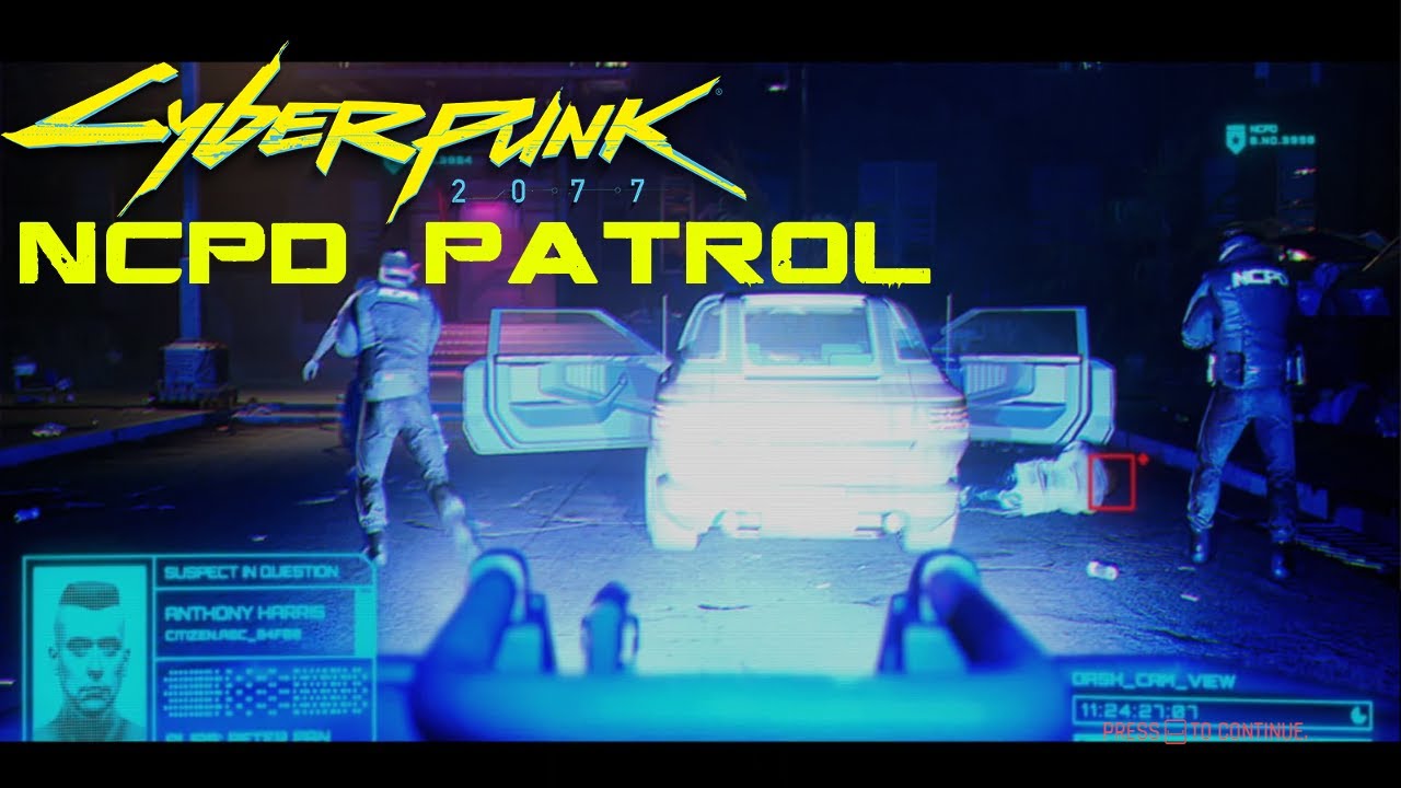 Cyberpunk 2077 Patrol - NCPD RP - Overlord Cruiser - YouTube