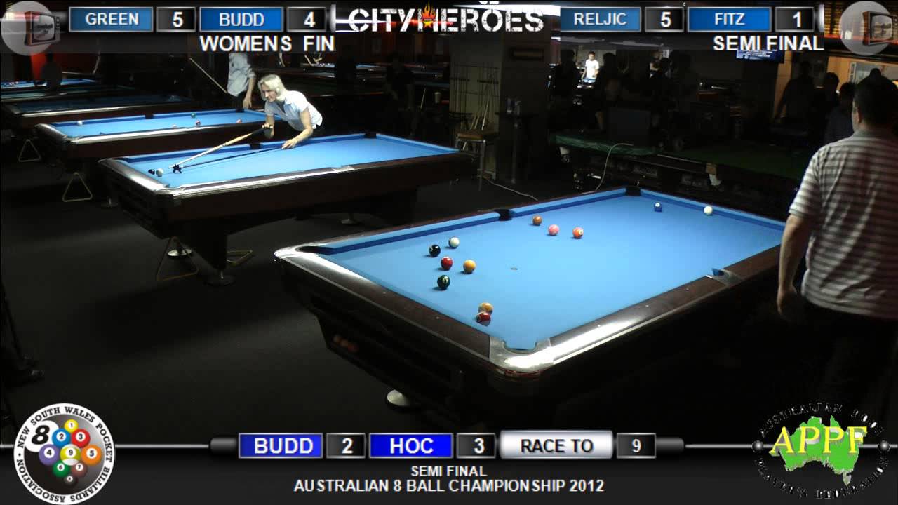 Australian 8 Ball Championships 2012 Semi Finals - YouTube