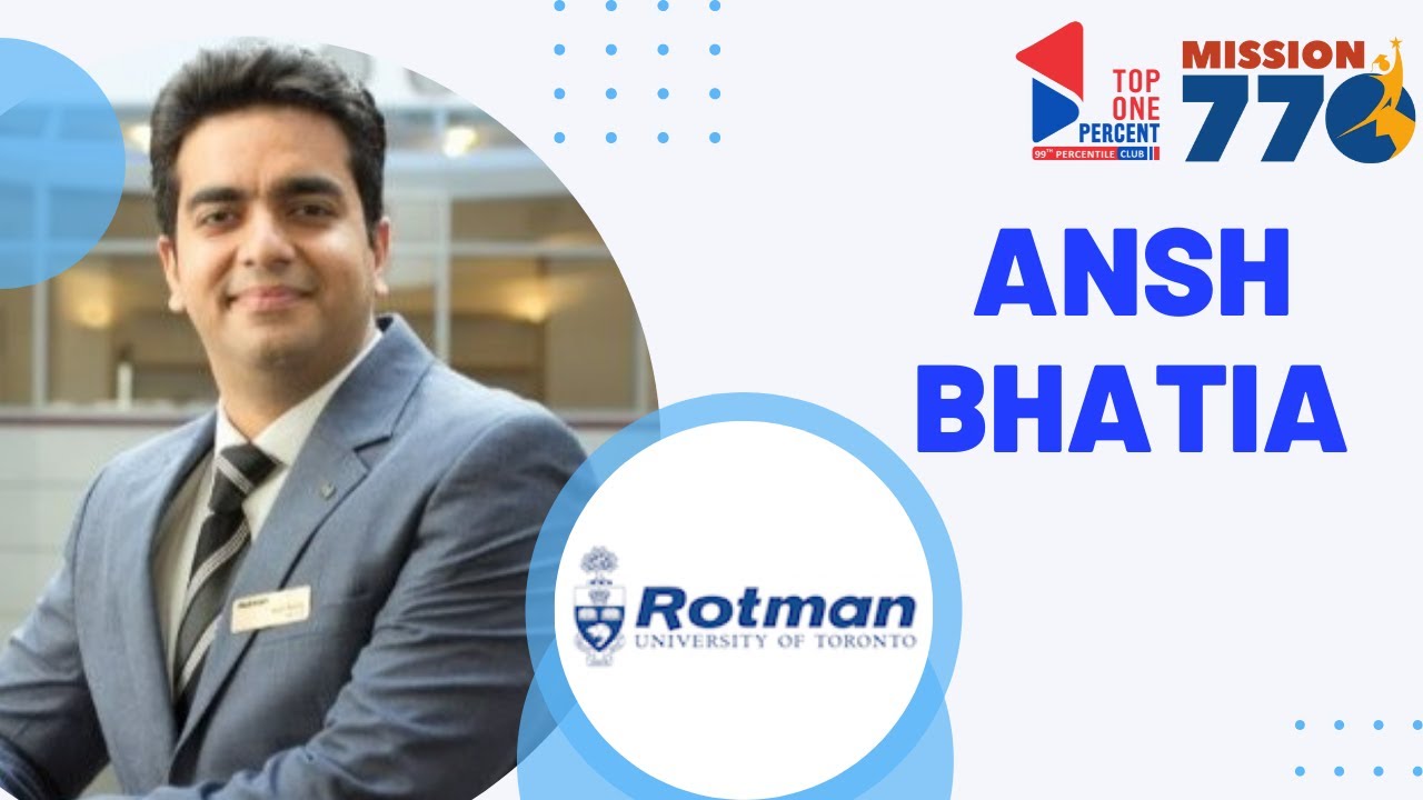 Ansh Bhatia (University of Toronto-Rotman) - YouTube