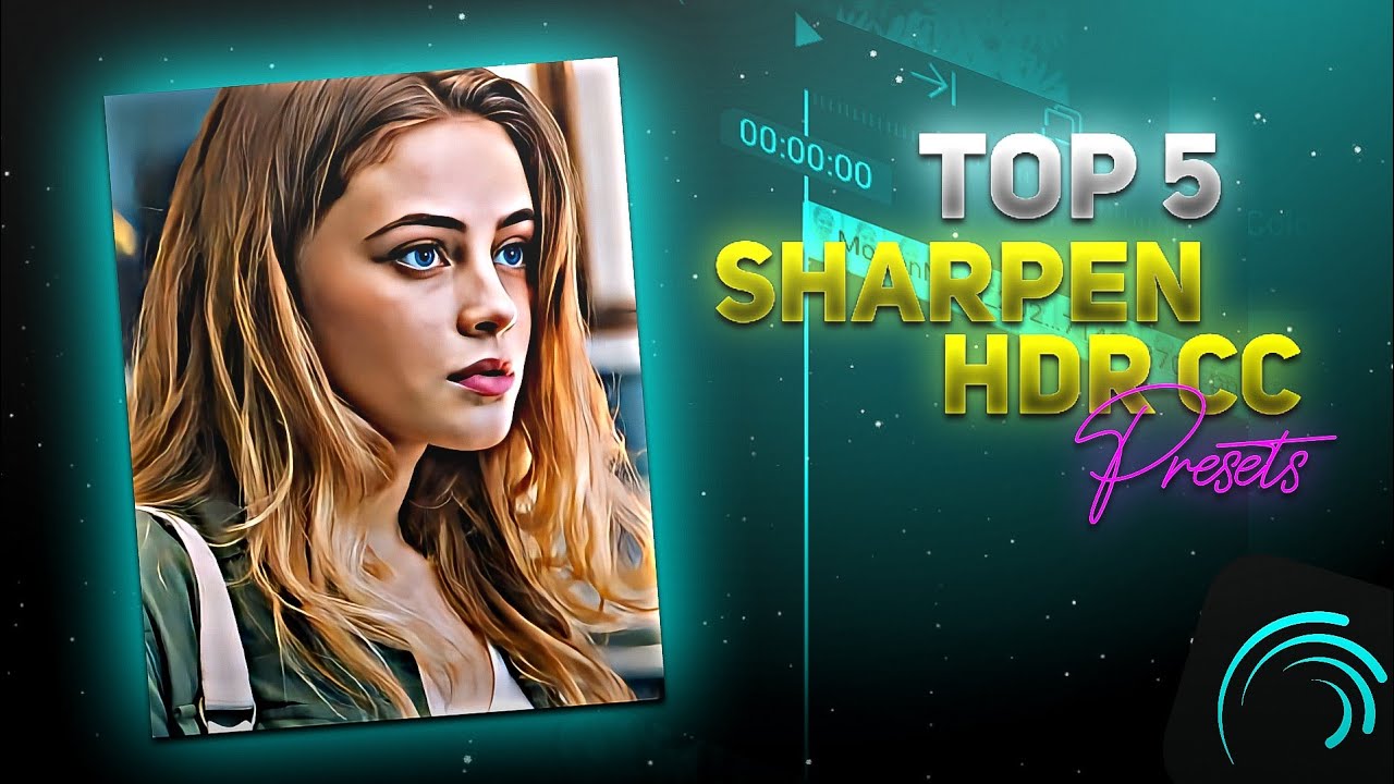 TOP 5 SHARPEN HDR CC PRESETS 🔥 ALIGHT MOTION 4K CC XML 😱 TOP 5 CC PRESETS PACK - YouTube