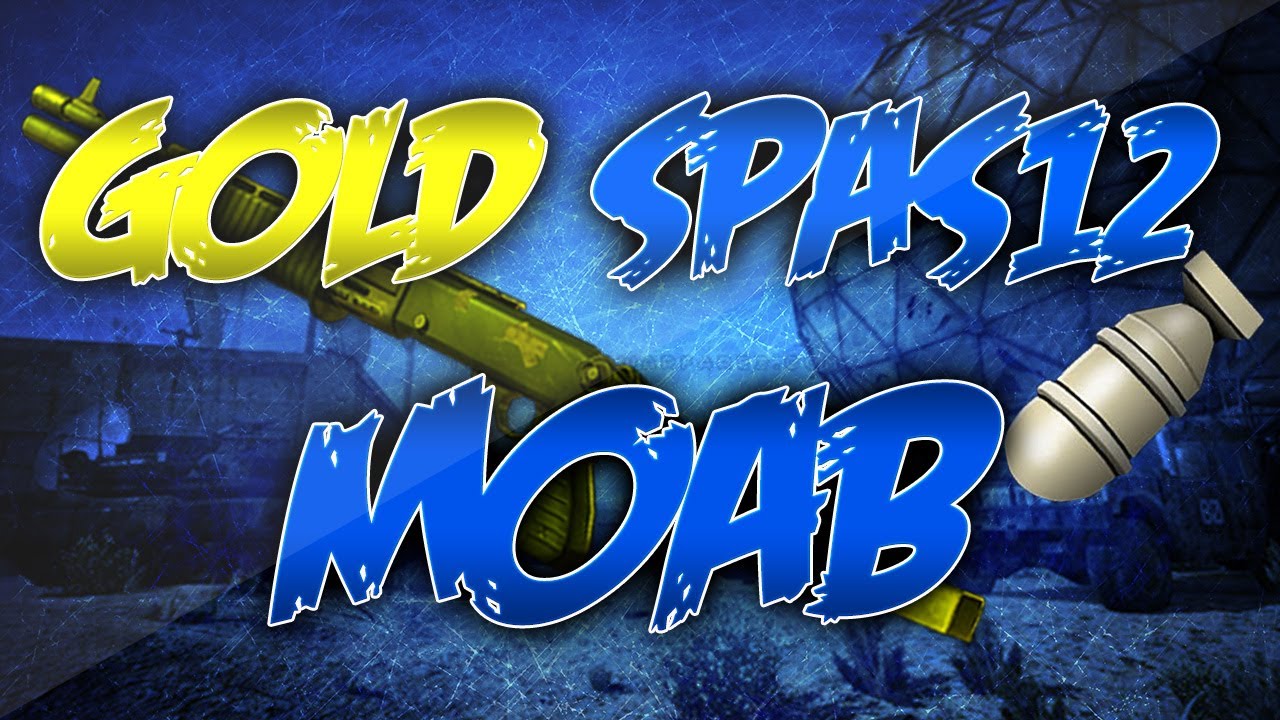 MW3 :: Gold Silenced Spas 12 MOAB On Dome :: (Gameplay/Commentary ...