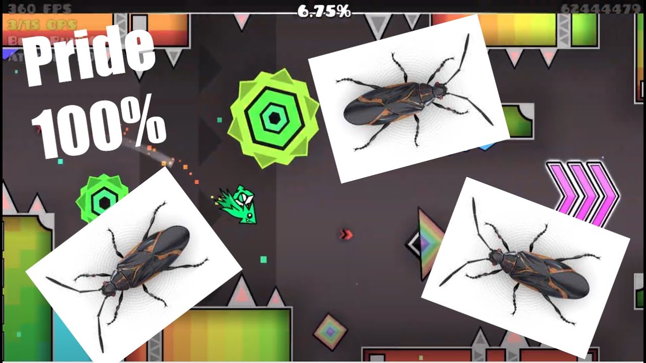 Pride 100% (Medium Demon) by Lake Iverson | Geometry Dash - YouTube