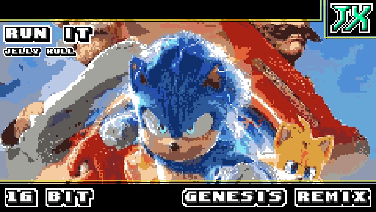 [16-Bit;Genesis]Jelly Roll - Run It (From Sonic The Hedgehog 3) - YouTube