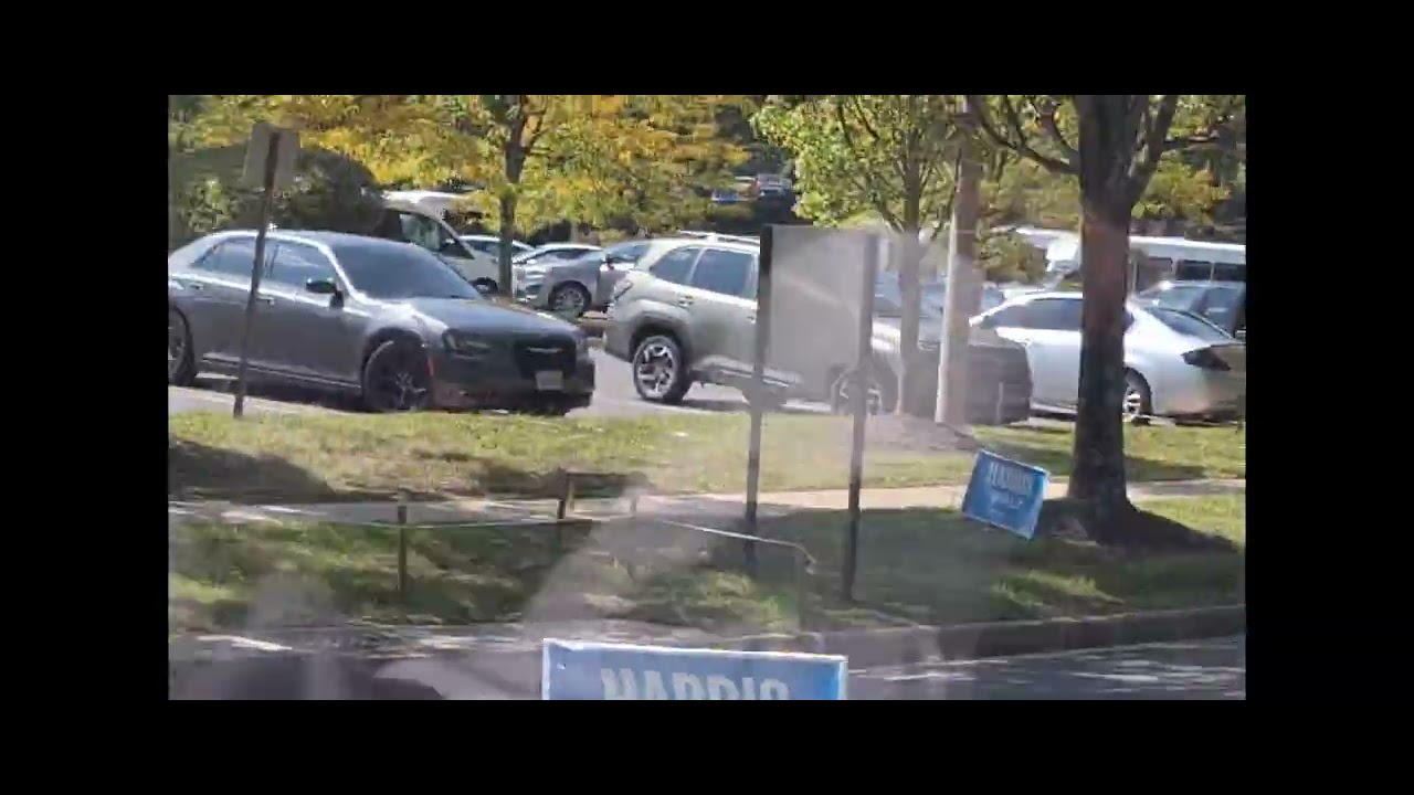 Torres Signs Everywhere on the First Day of Early Voting - YouTube