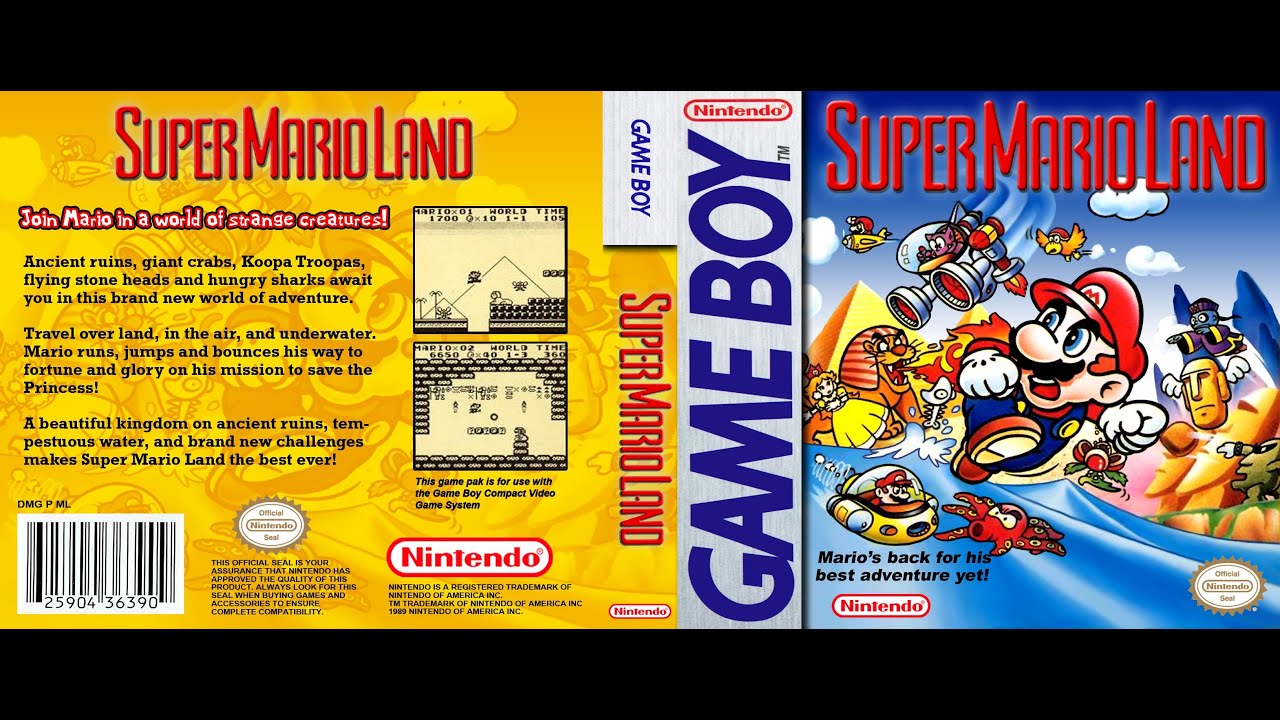 Super Mario Land (Gameboy) - Longplay - YouTube