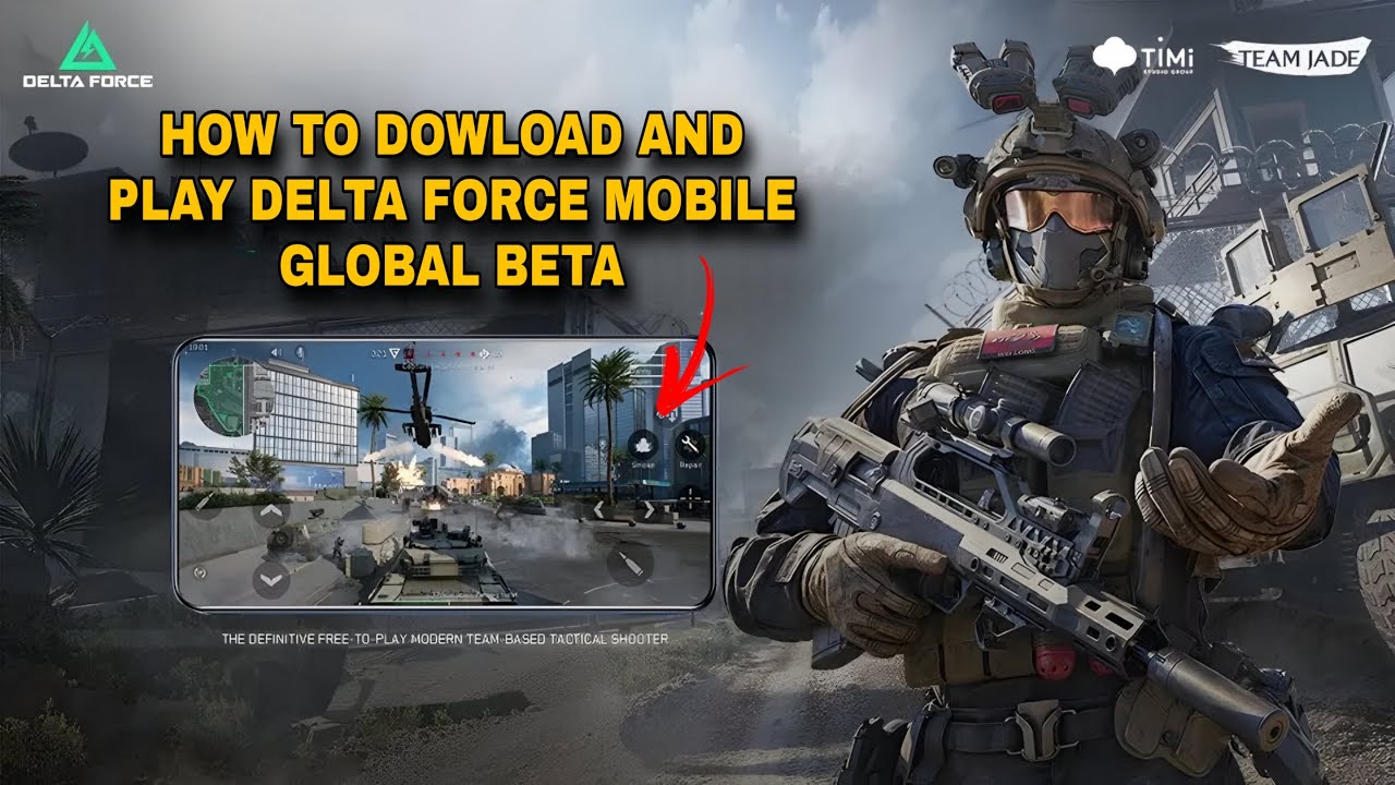 How to Download and Play Delta Force Mobile Global Beta - YouTube