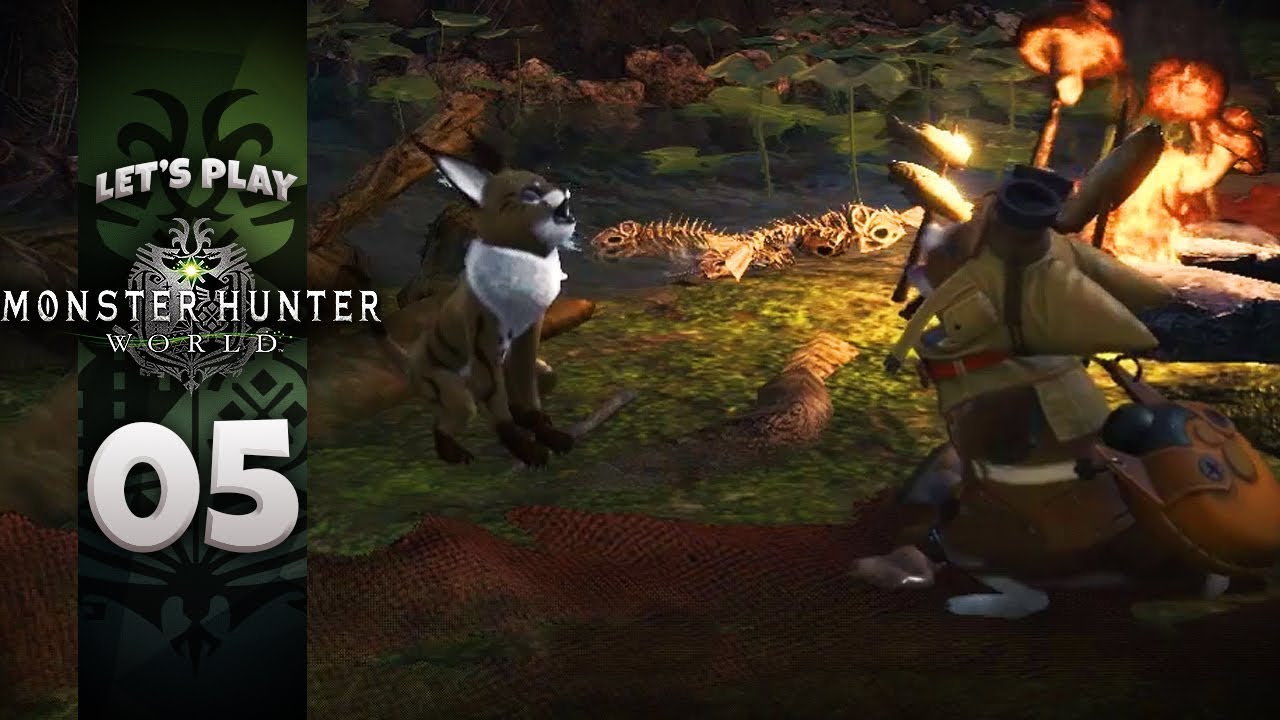 THE CATS IN THE TREES | Monster Hunter: World (Let's Play Part 5) - YouTube