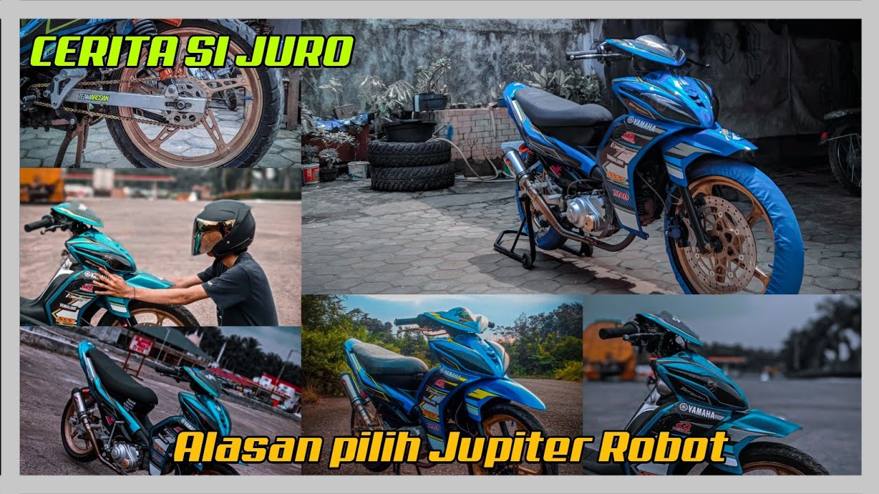 JUPITER Z ROBOT ROAD RACE | PRODUK GAGAL WKWK - YouTube
