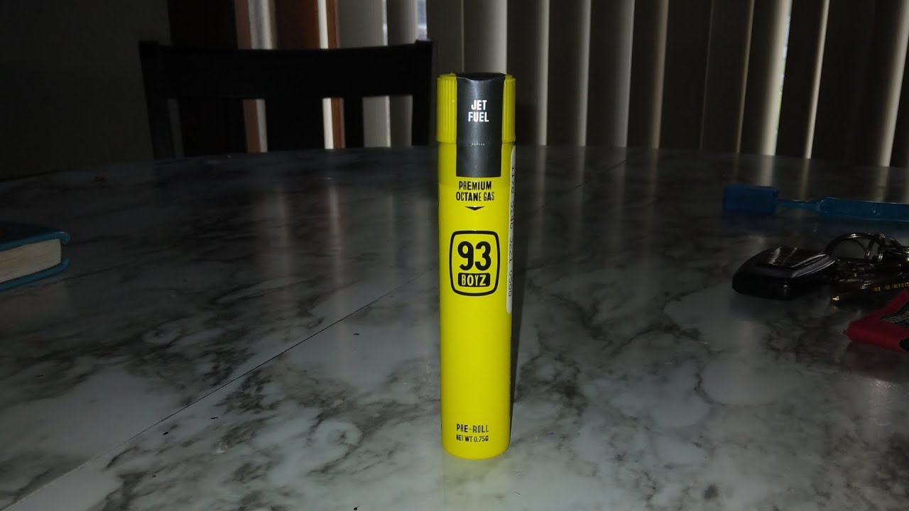 93 Boyz Pre-roll Jet fuel strain-Review- ️🛩🛫💨💨 - YouTube