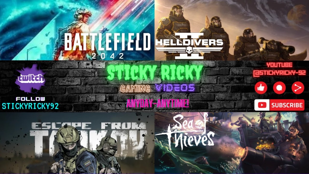 Sticky Ricky Live Stream - YouTube