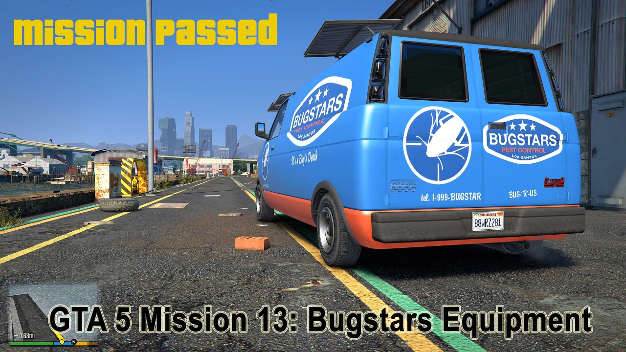 GTA 5 Mission 13: Bugstars Equipment - YouTube