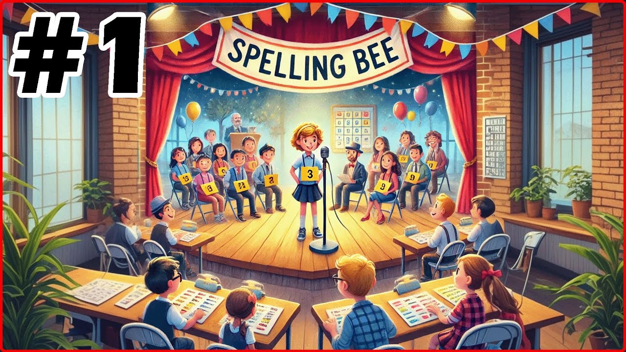 Spelling bee #1 - YouTube