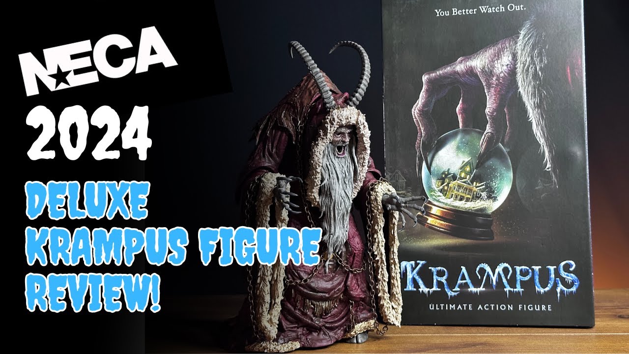 IT'S HERE! THE 2024 DELUXE KRAMPUS FIGURE FROM NECA REVIEW - YouTube