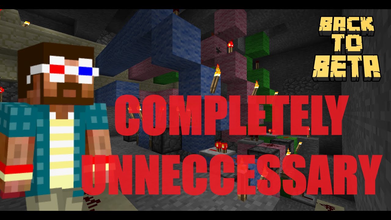 The most over-engineered mob farm in Beta Minecraft - Back To Beta #3 ...
