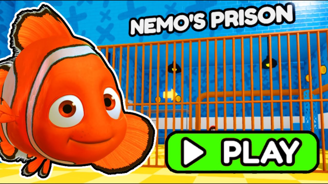 NEMO'S PRISON RUN OBBY! #roblox #obby - YouTube