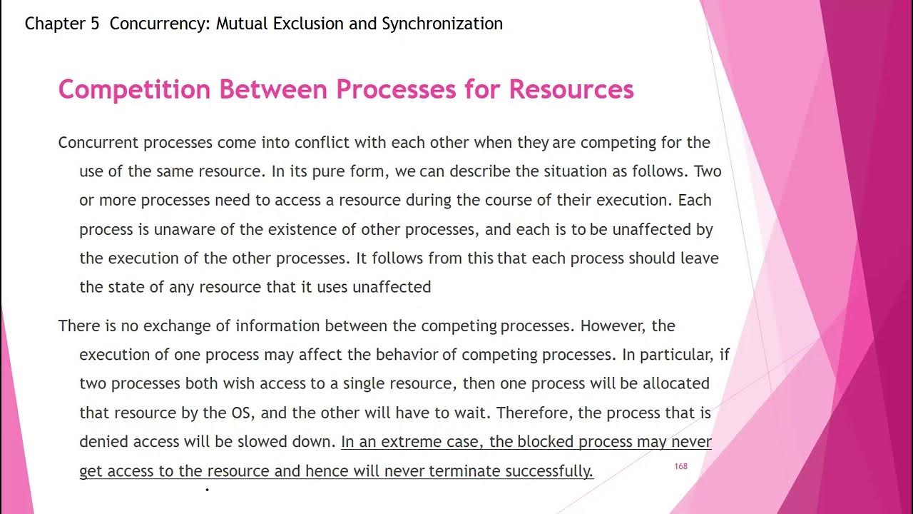 16 Operating System CH 5 Principles of Concurrency Semaphore - YouTube