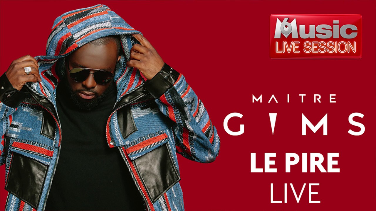 Maître Gims en Live interprète "le pire" pour sa M6 Music Live Session ...