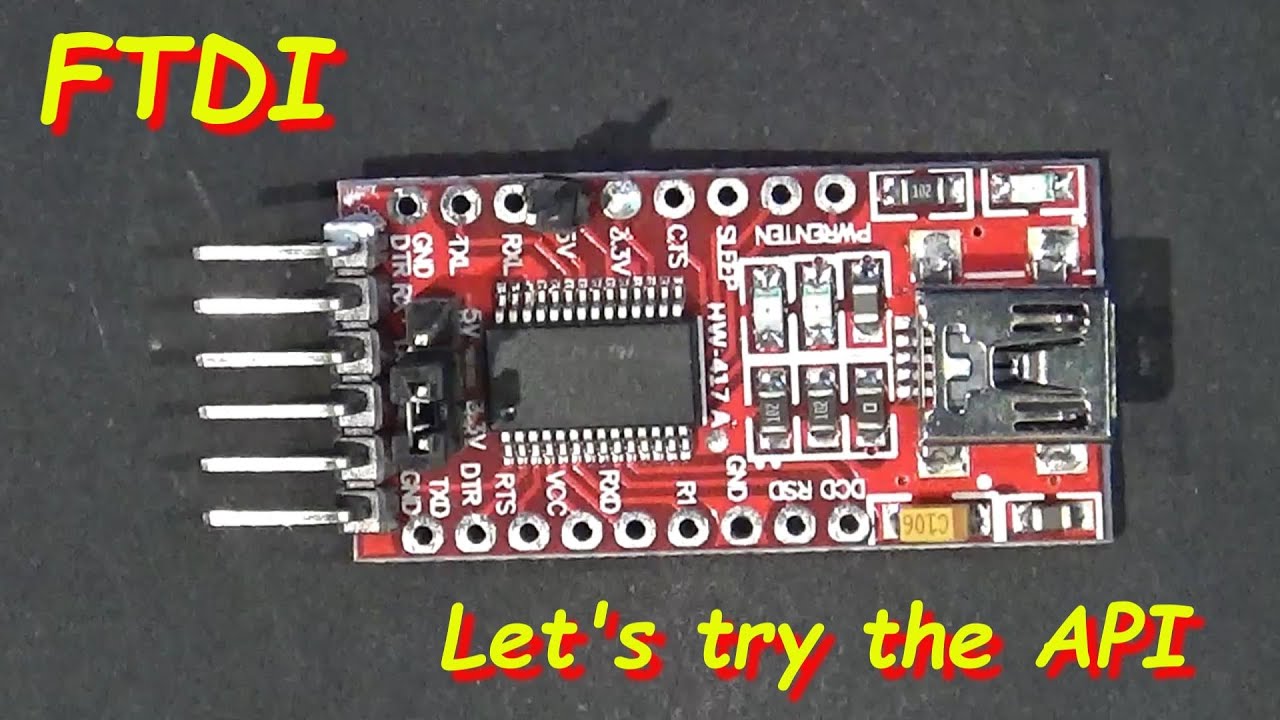 FTDI USB Serial Converter With C++ Builder - YouTube