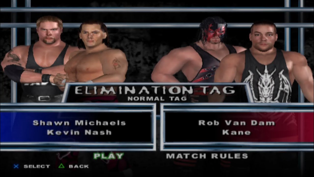 ELIMINATION TAG TEAM #wwe #wweraw #wwegames #wwesmackdown #attitudeera ...
