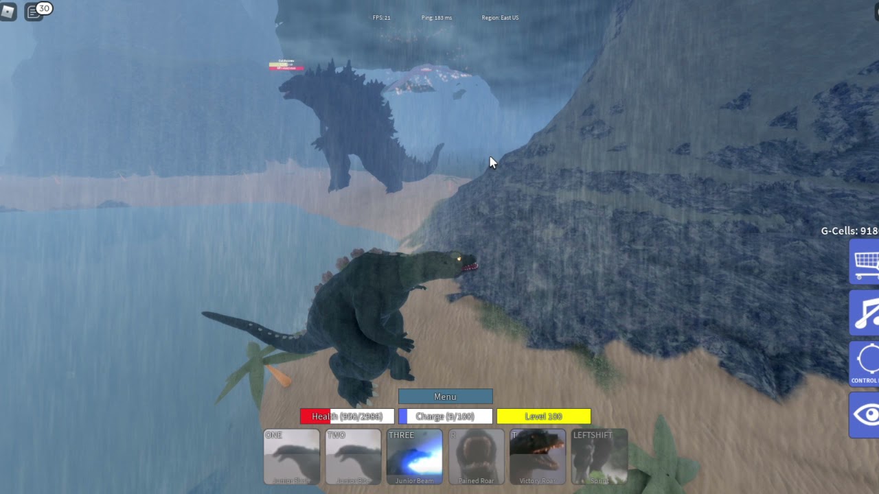 when you try to do gameplay with small kaiju: - YouTube