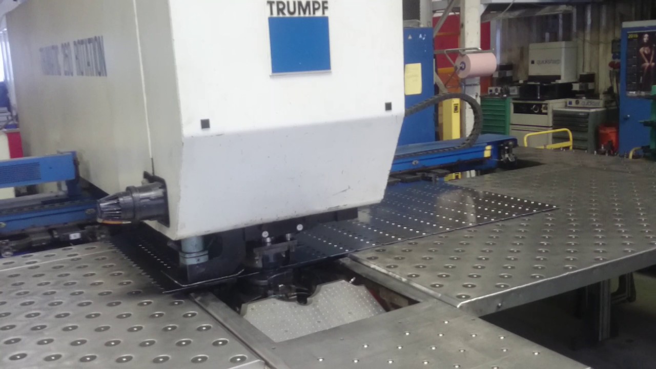 Trumpf Trumatic 260 - YouTube