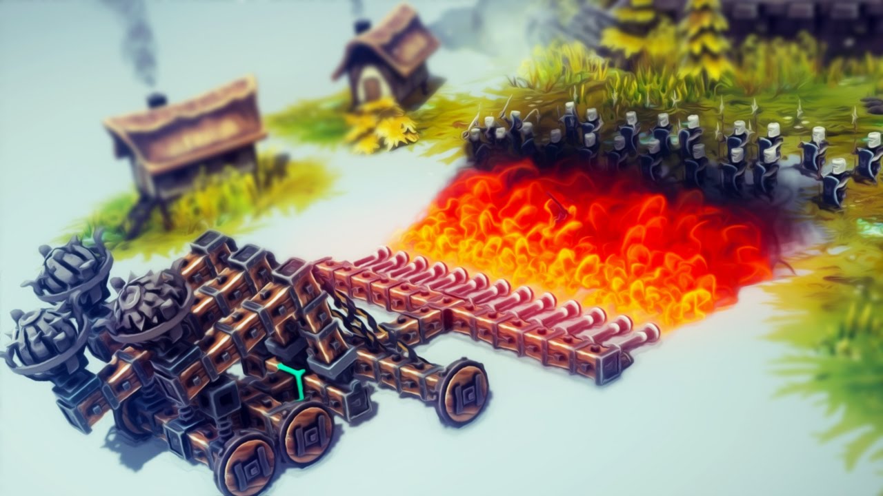 BURN THEM ALL | Besiege #3 - YouTube