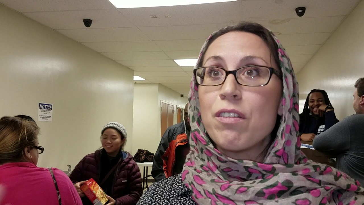 Jewel Makda, of the Islamic Center of Topeka, on turkey giveaway - YouTube