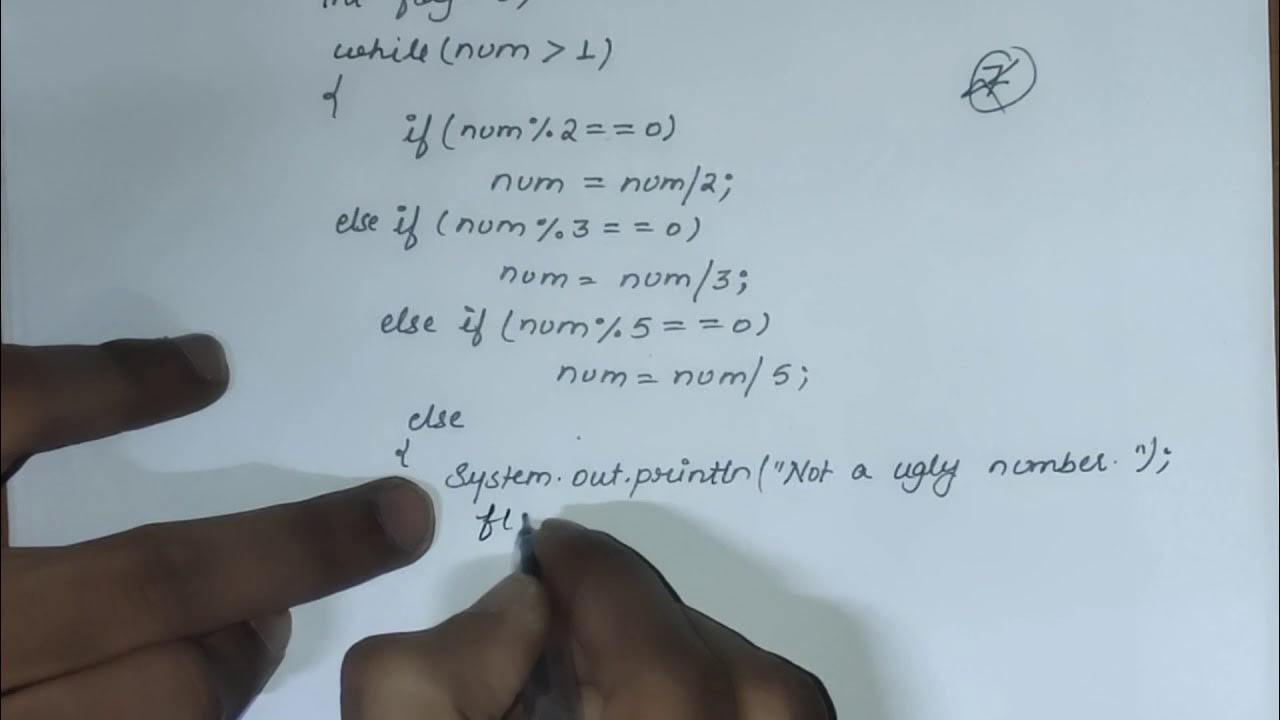 UGLY Number in Java - YouTube