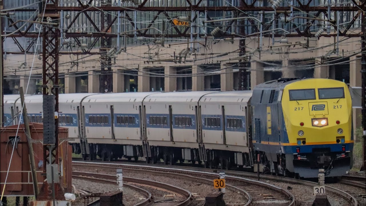 New Haven line: The return of the 217 - YouTube