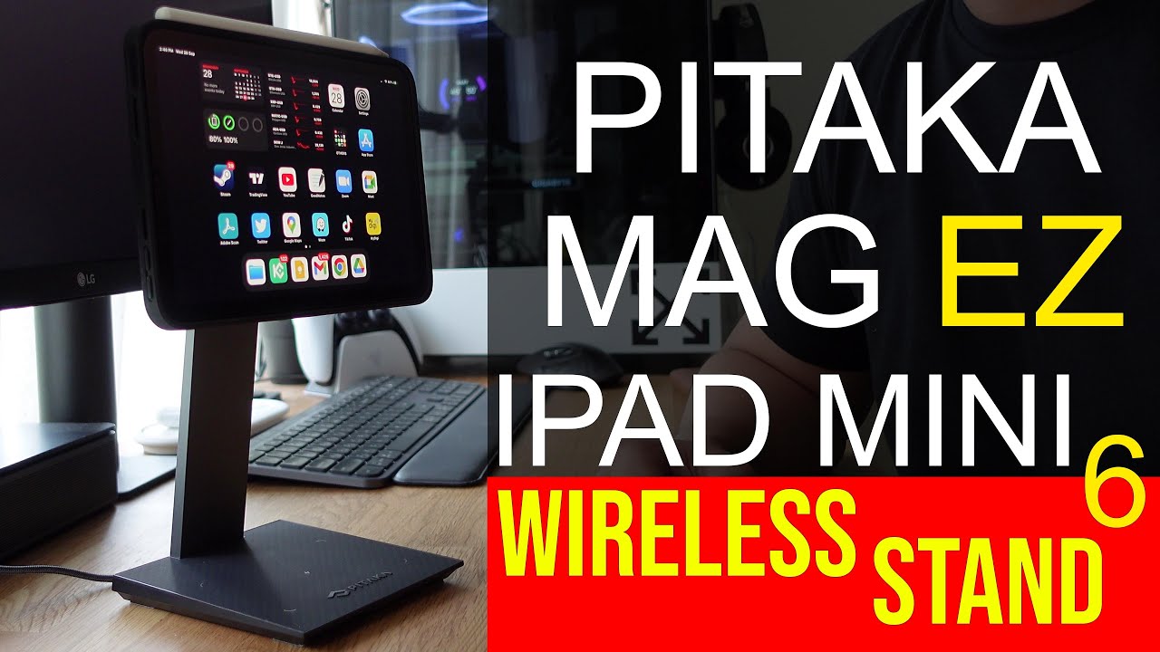 BEST IPAD MINI 6 CASE - TABLET STAND with WIRELESS CHARGING DOCK ...