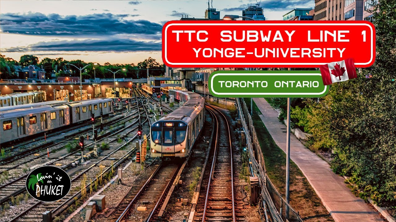 TTC Subway Line 1, Yonge-University, Toronto, Ontario, Canada, July ...