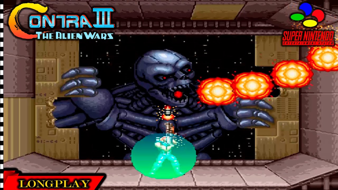 Super Nintendo Longplay: Contra 3 The Alien Wars (1080p 60fps/mejora de ...