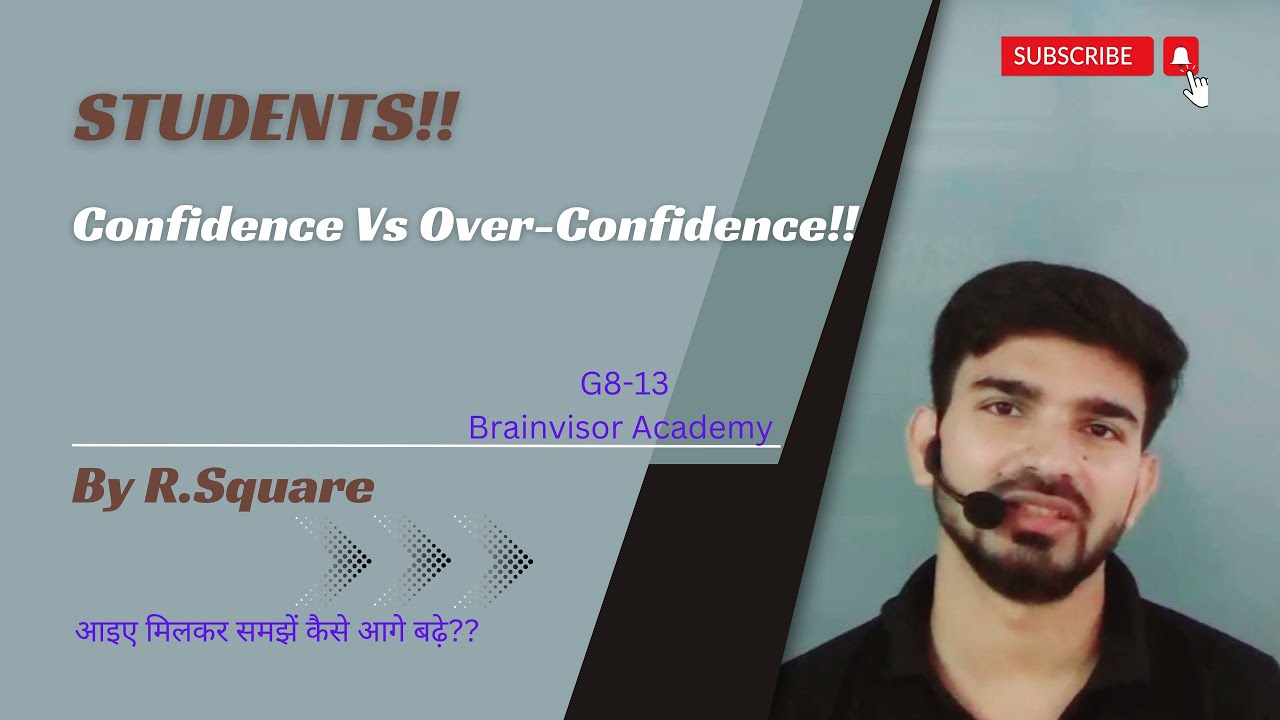 Difference | Confidence Vs Over-Confidence | RSquare - YouTube