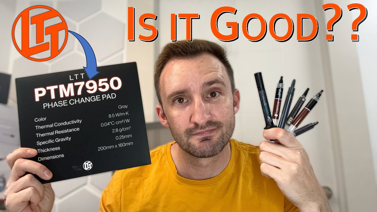 LINUS TECH TIPS - New PTM7950 Cooling Solution .... Let's TEST IT - YouTube