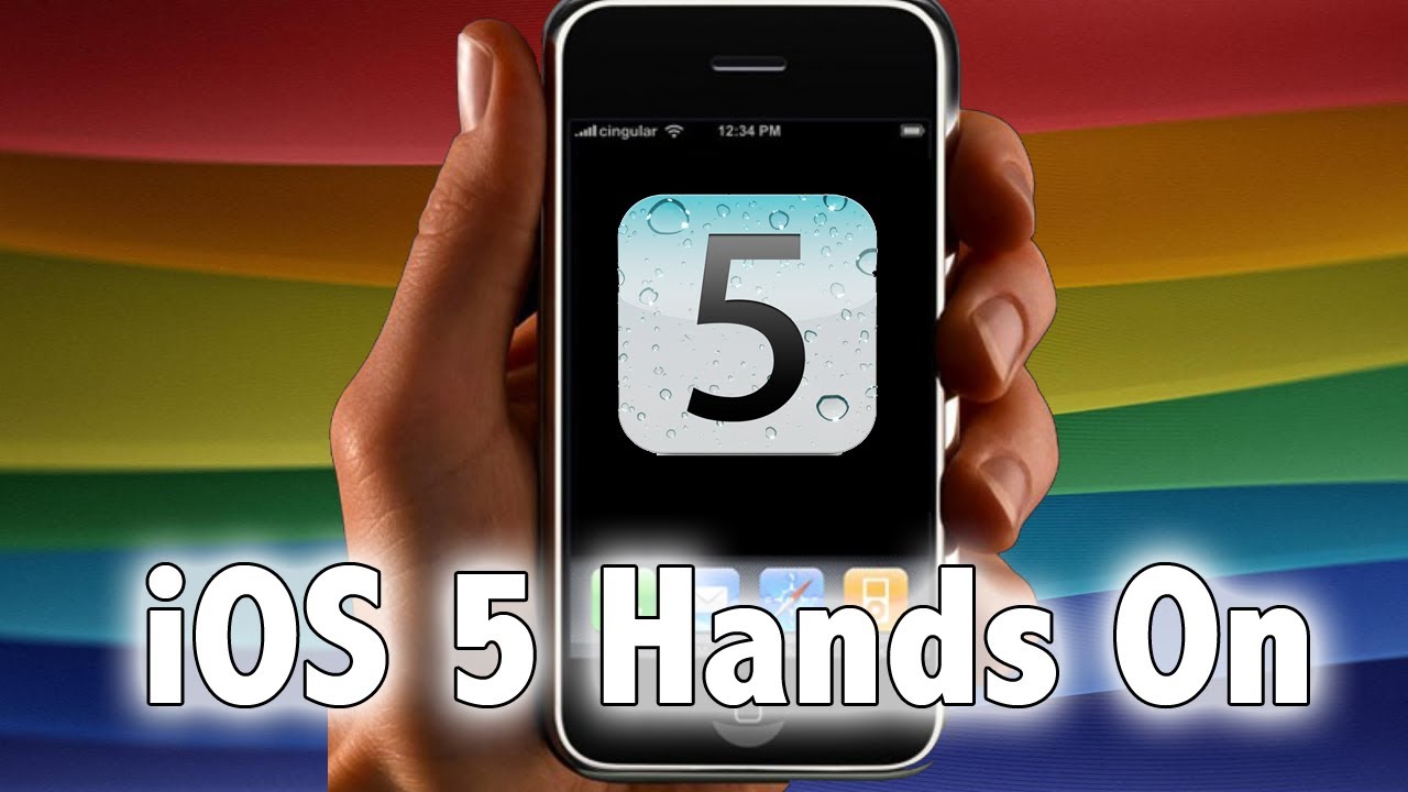iPhone iOS 5 Hands-on Demo - YouTube