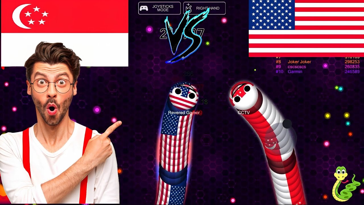 Worm.io Game🐍 - Best IO Game 2023 - #1 Smash Hit Worm Epic Gameplay ...