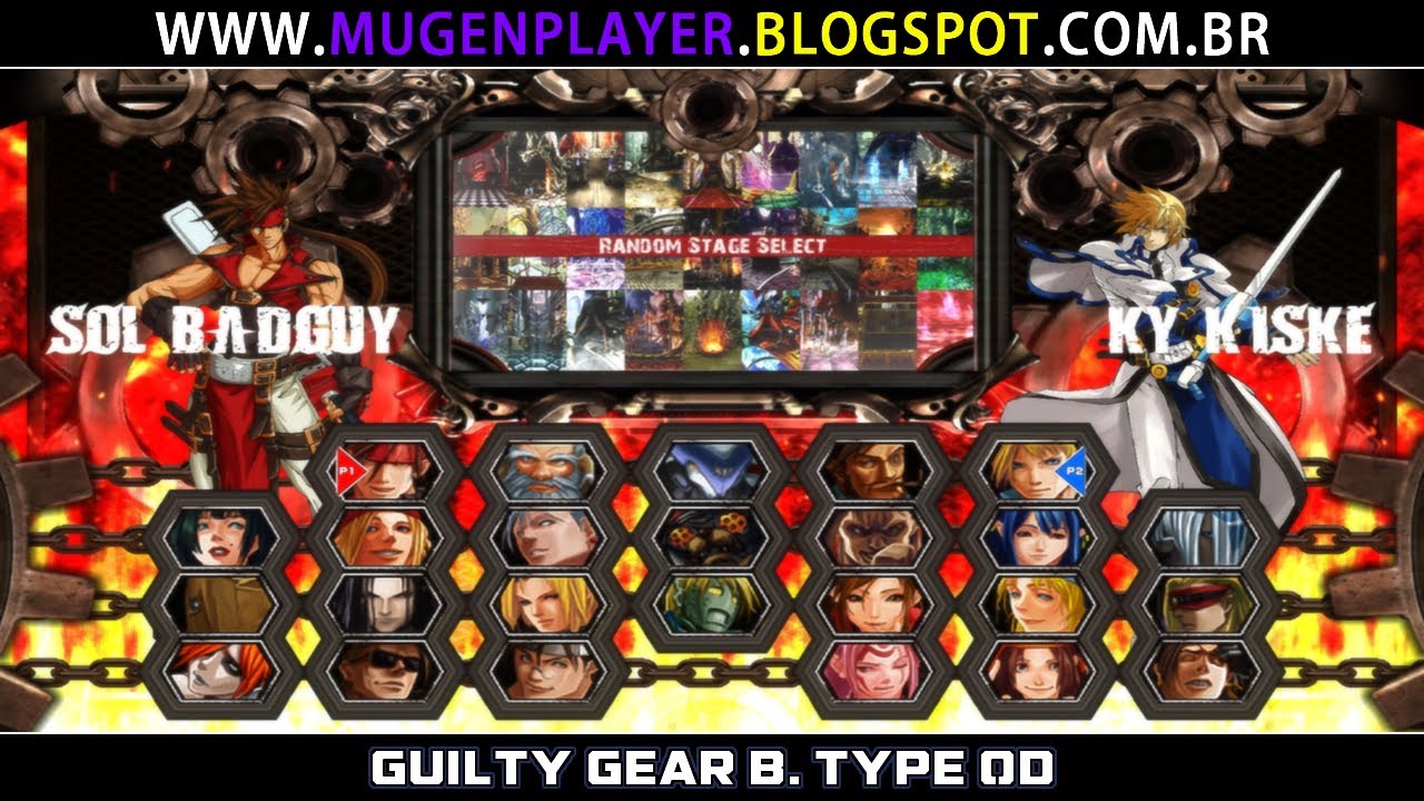 GUILTY GEAR XX B. TYPE OD+ MUGEN HD 60 FPS - YouTube