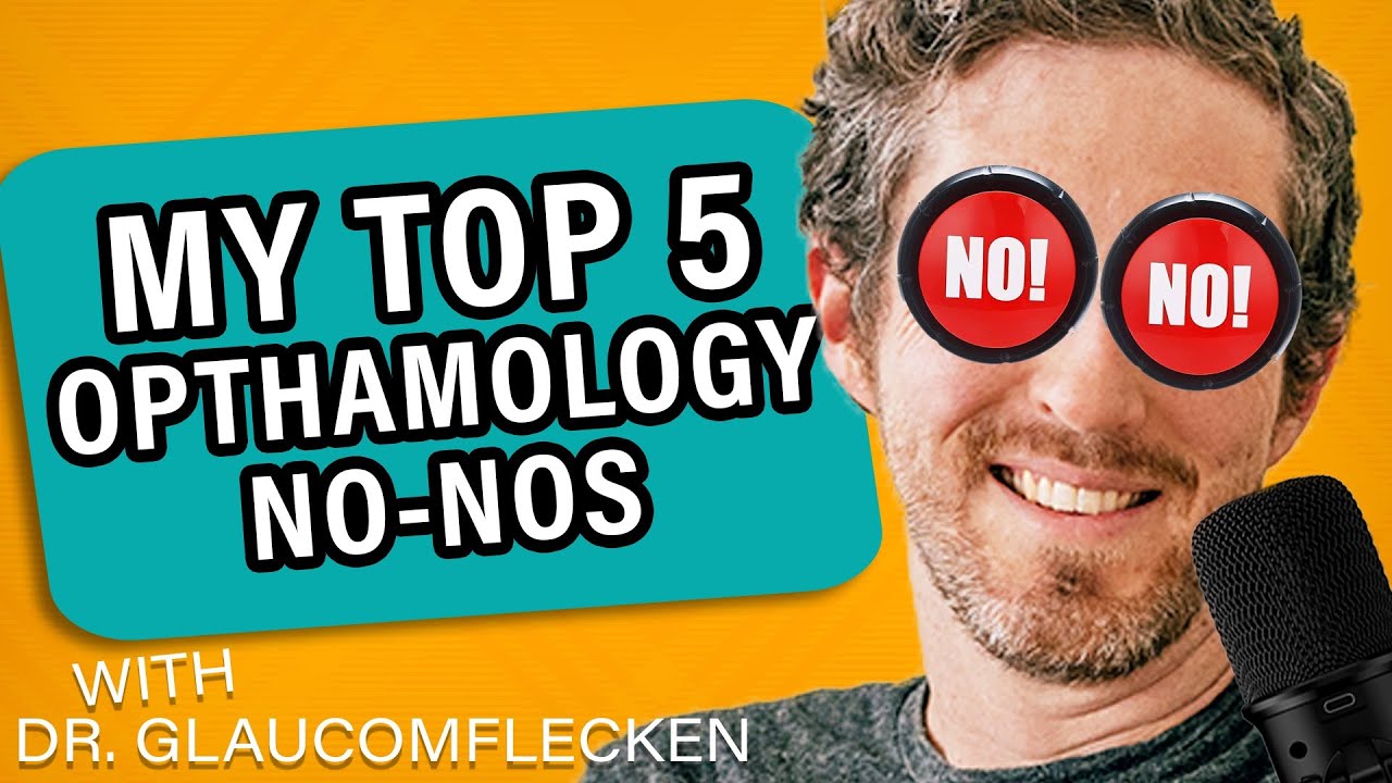 Top 5 Things I Wouldn't Do As An Ophthalmologist | Knock Knock Eye ...