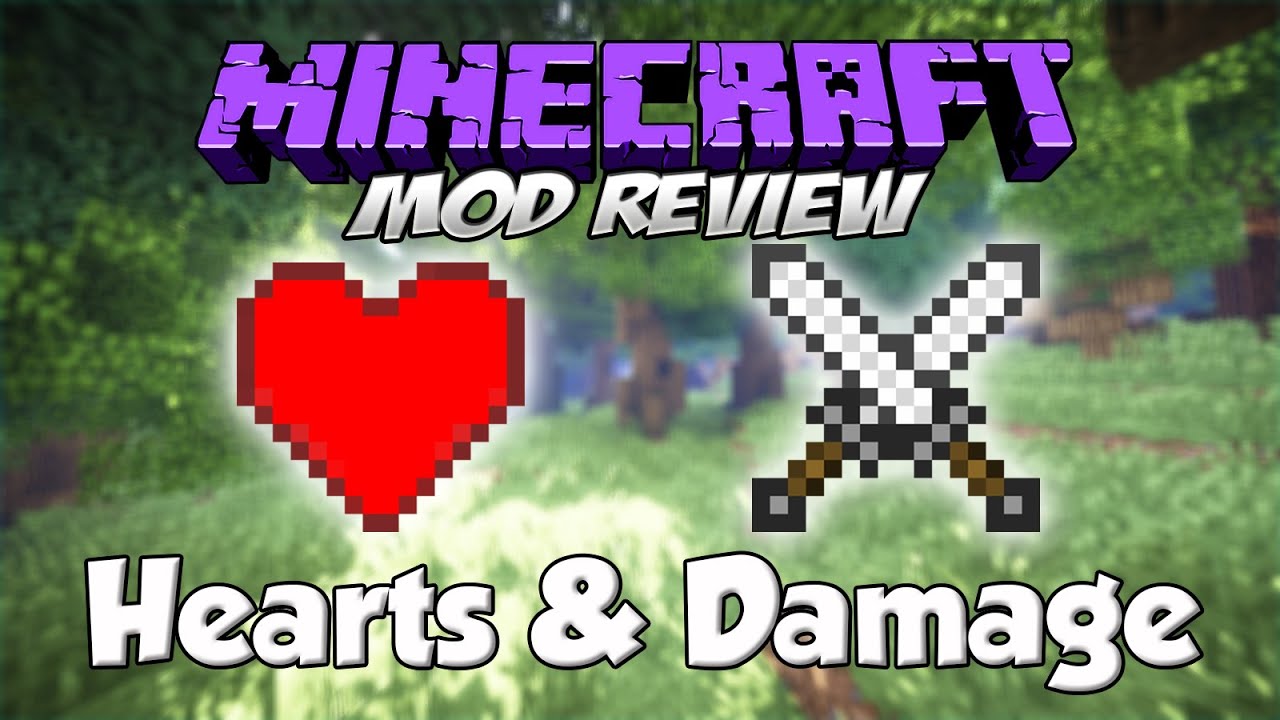 HEARTS AND DAMAGE MOD [Forge][1.7.10 / 1.7.2][Español] - YouTube