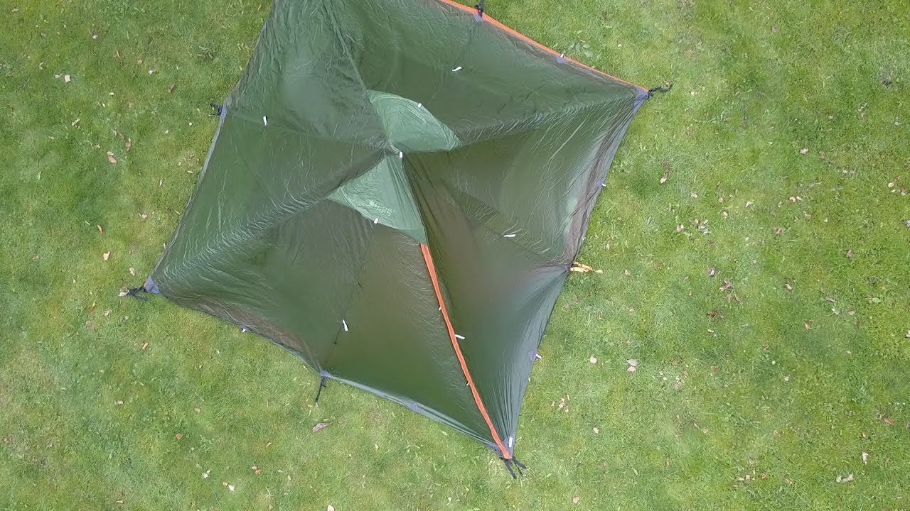 Nigor WickiUp 4 Tipi Tent - Lightweight & Spacious - YouTube