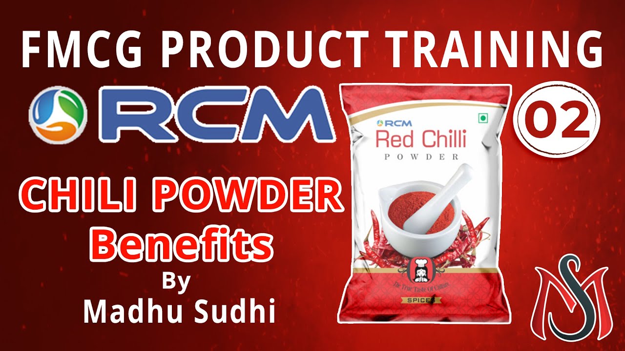 RCM मिर्च मसाला के फायदे। RCM Chili Powder Benefits | FMCG Products ...