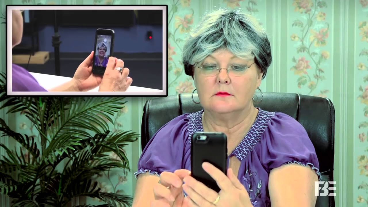 Elderly people trying to use snapchat!! 😄 - YouTube