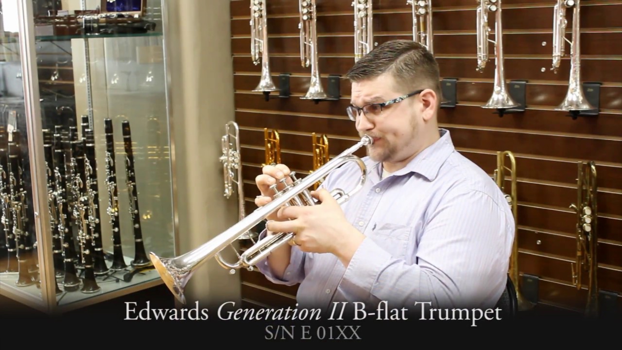 Edwards Generation II Trumpet - YouTube