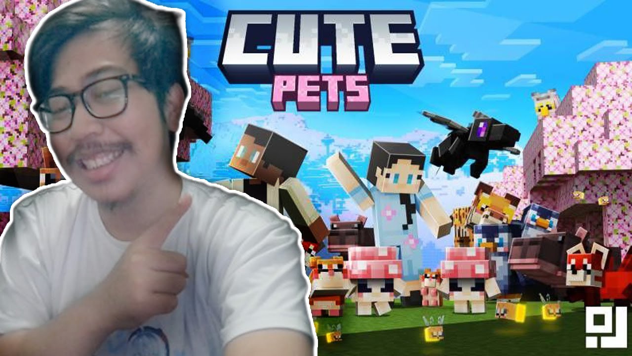 SHOWCASE HEWAN PELIHARAAN LUCU | Minecraft Bedrock Indonesia - YouTube