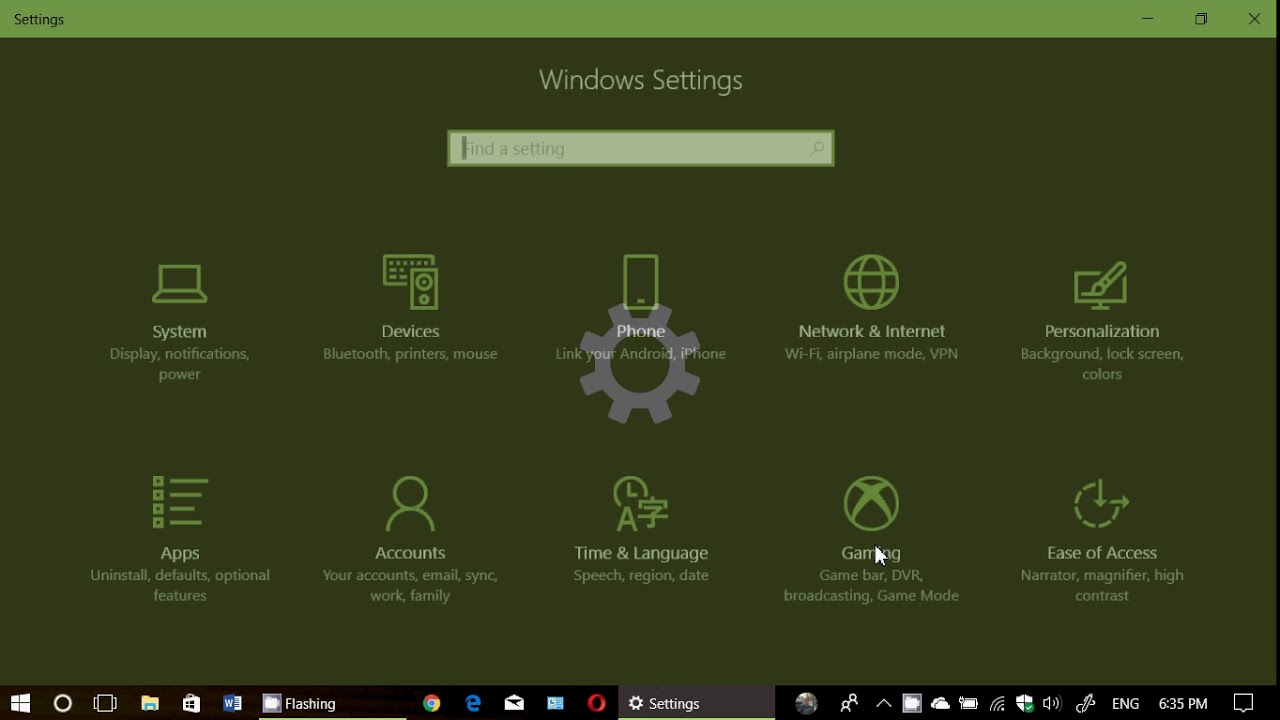 Windows 10 Fall Creators update How to turn off Fluent Design Acrylic ...